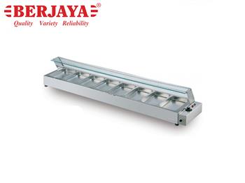 STAINLESS STEEL ELECTRIC MINI BAIN MARIE COUNTER WITH FOOD TRAY ...